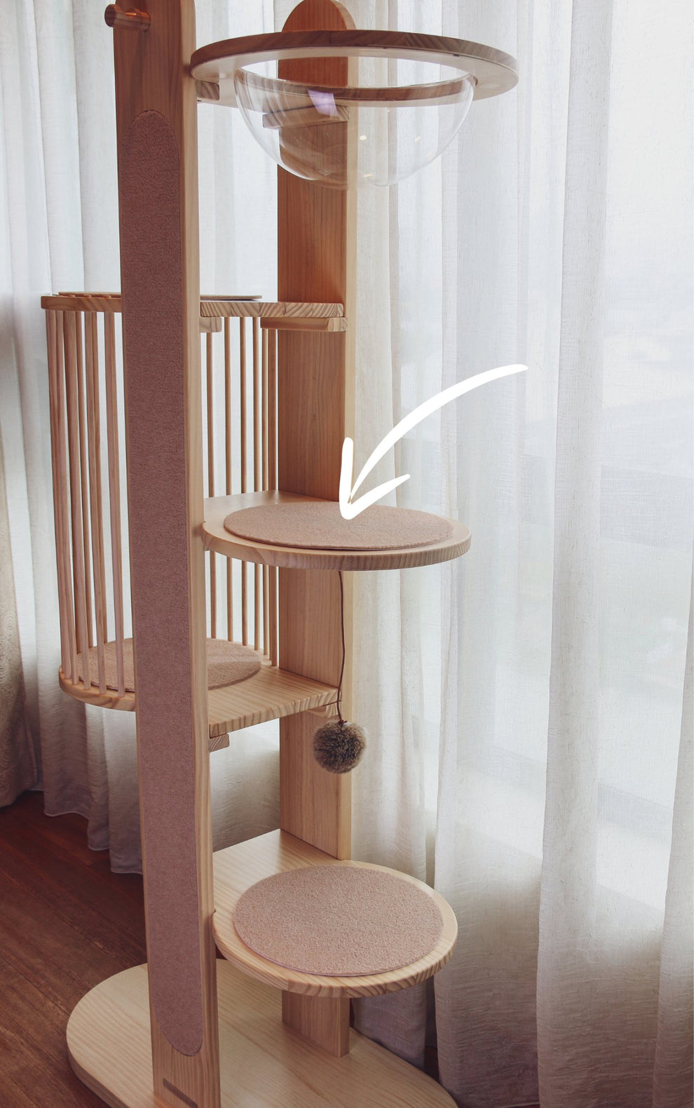 Bouclé mat replacements for Cypress Cat Tree – Ume's Stash